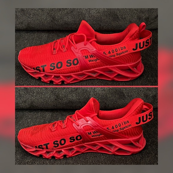 Just So So | Shoes | Just So So Red Color Mens Shoes Size 5 | Poshmark